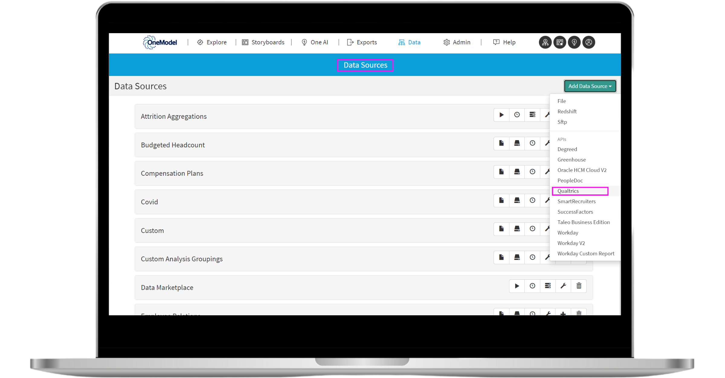 Revolutionize Workforce Insights with One Model's Qualtrics API
