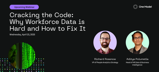 One Community Webinar Series: Cracking the Code | One Model